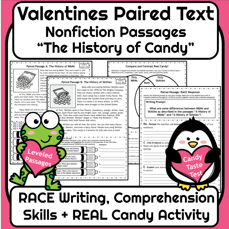 How I Teach - Week of Valentine’s Day Activities - ELA, Math, SEL, Test ...