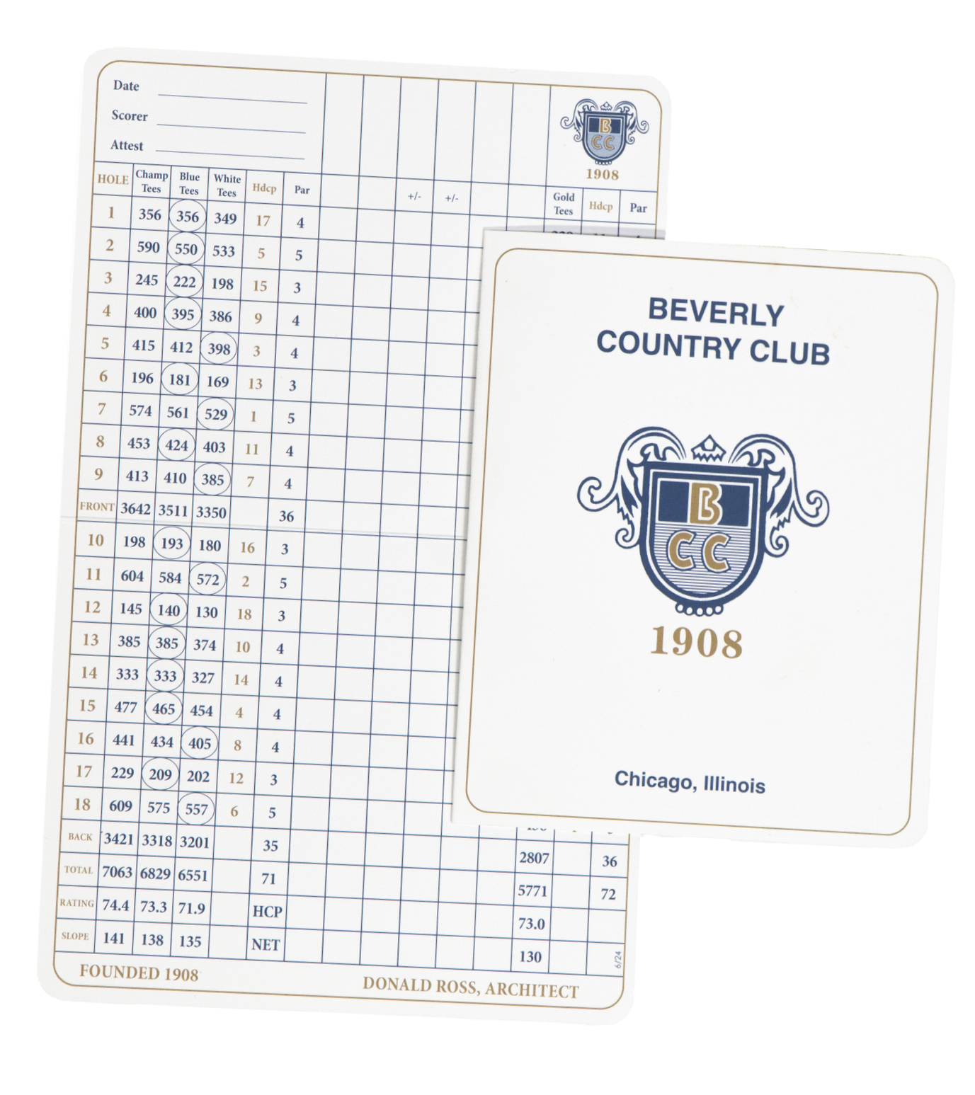 Custom Golf Scorecard Design & Printing | Enhance Your Course Today