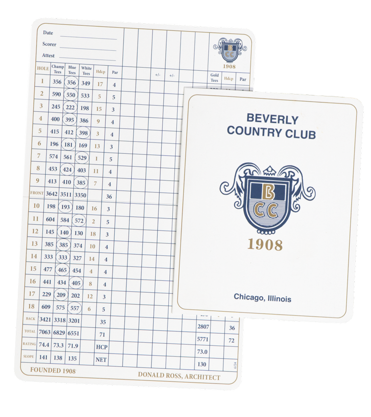 Custom Golf Scorecard Design & Printing | Enhance Your Course Today