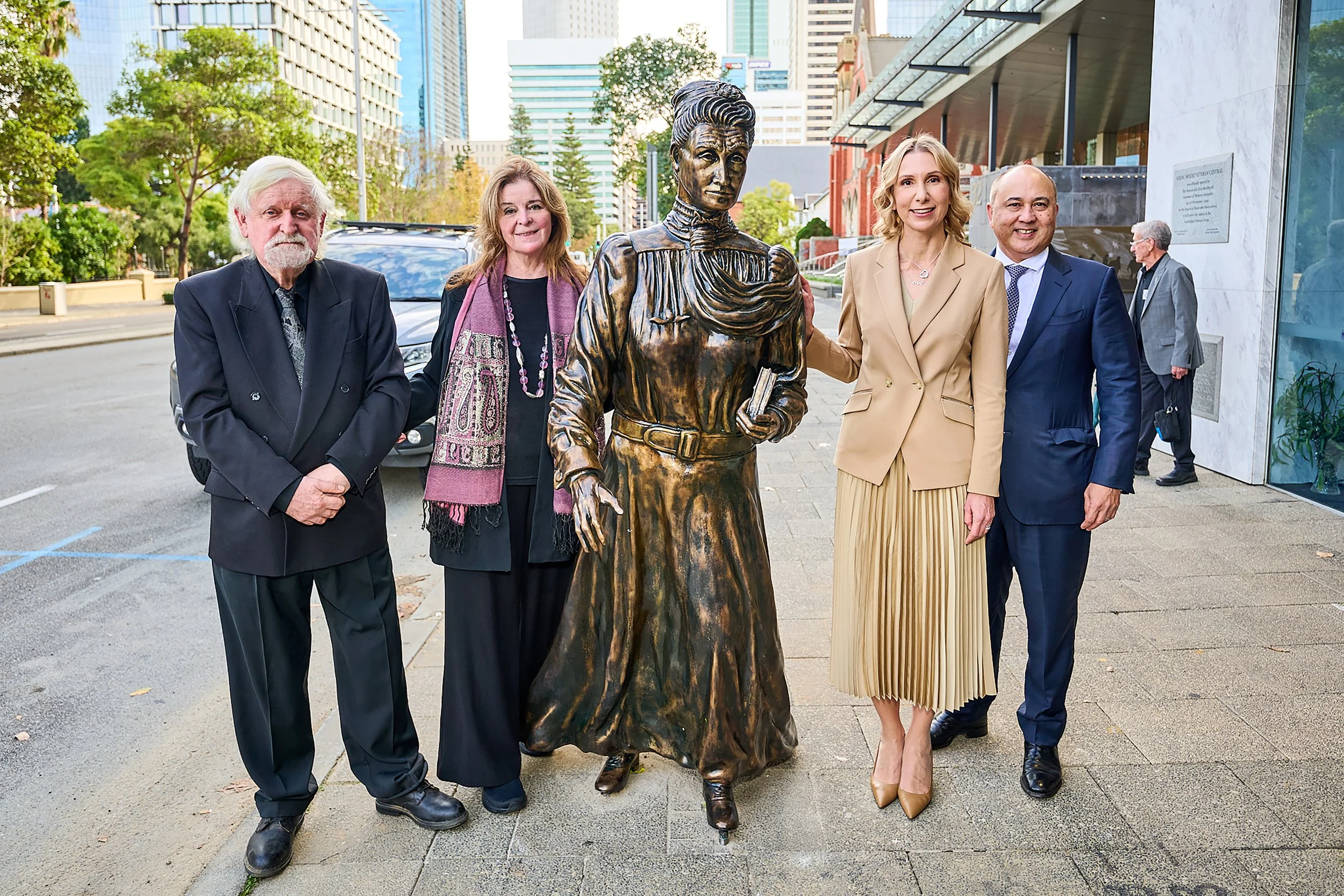 A Moment in Time — A statue of Edith Dircksey Cowan OBE (1861-1932)