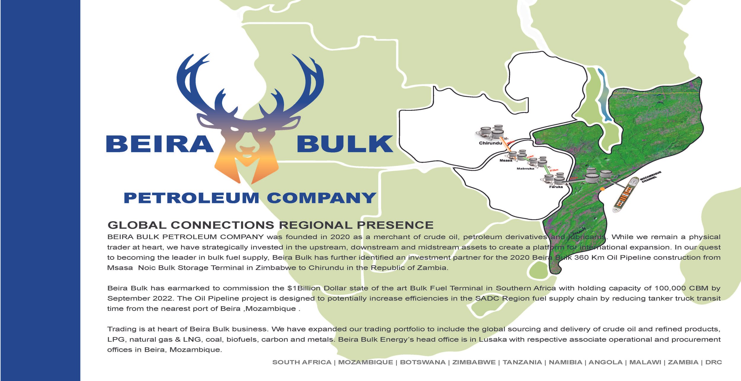 Projects — Beira Bulk Petroleum Company