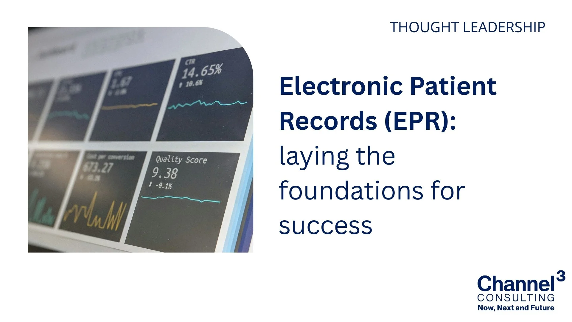 Electronic patient records (EPR): laying the foundations for success ...
