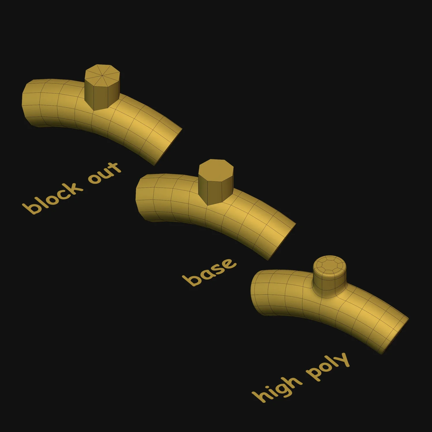 A Different Perspective on N-gons — Hard Surface Art