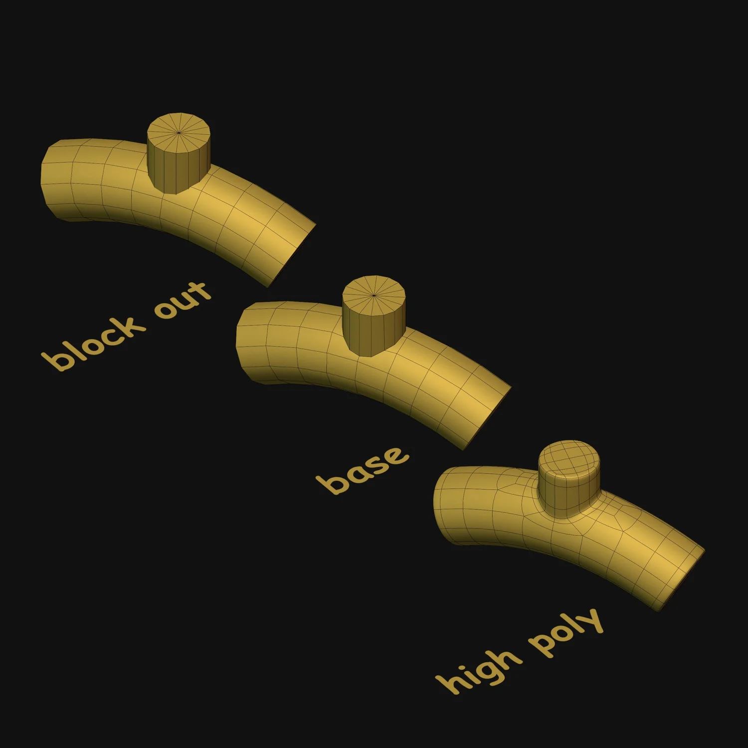 A Different Perspective on N-gons — Hard Surface Art