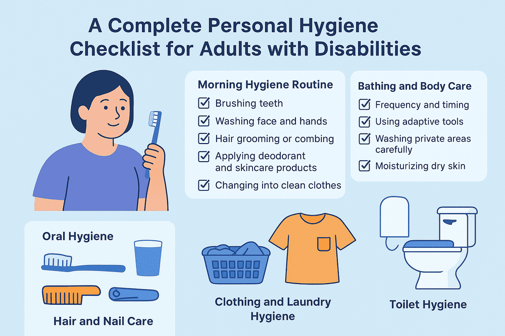 Personal Hygiene Checklist for Adults with Disabilities — ElevateAbility