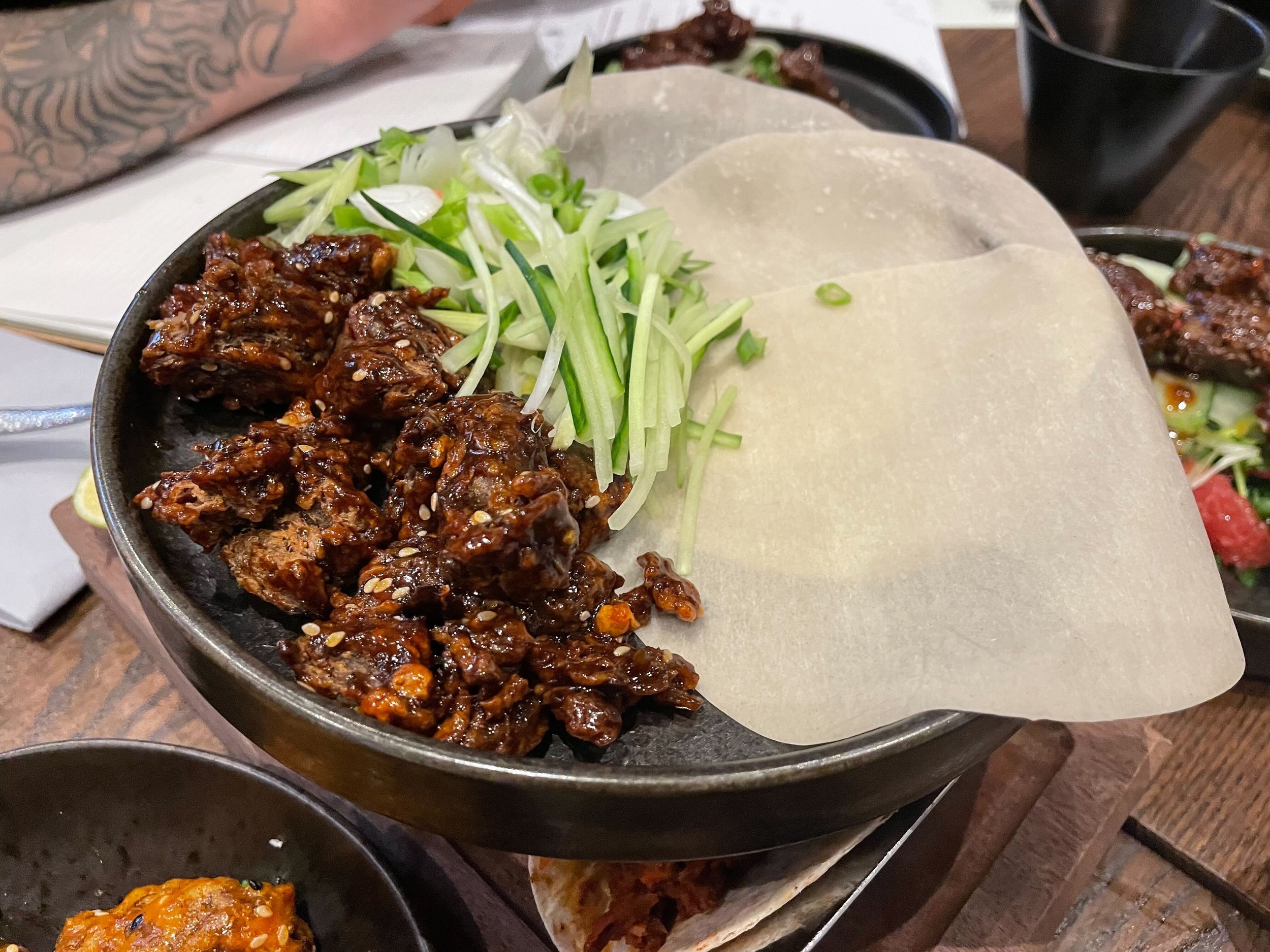 Shredded Hoisin Shiitake Pancakes | Fable Food — Fable Food Co