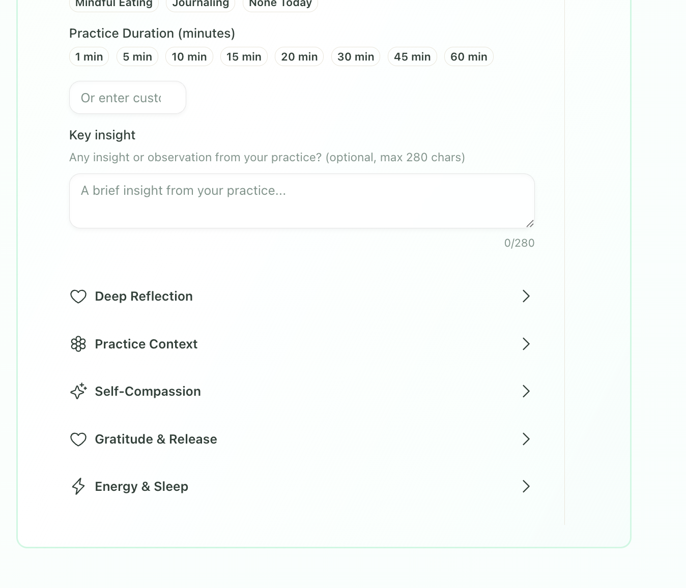 Mindfulness Journal — Acorn Journals