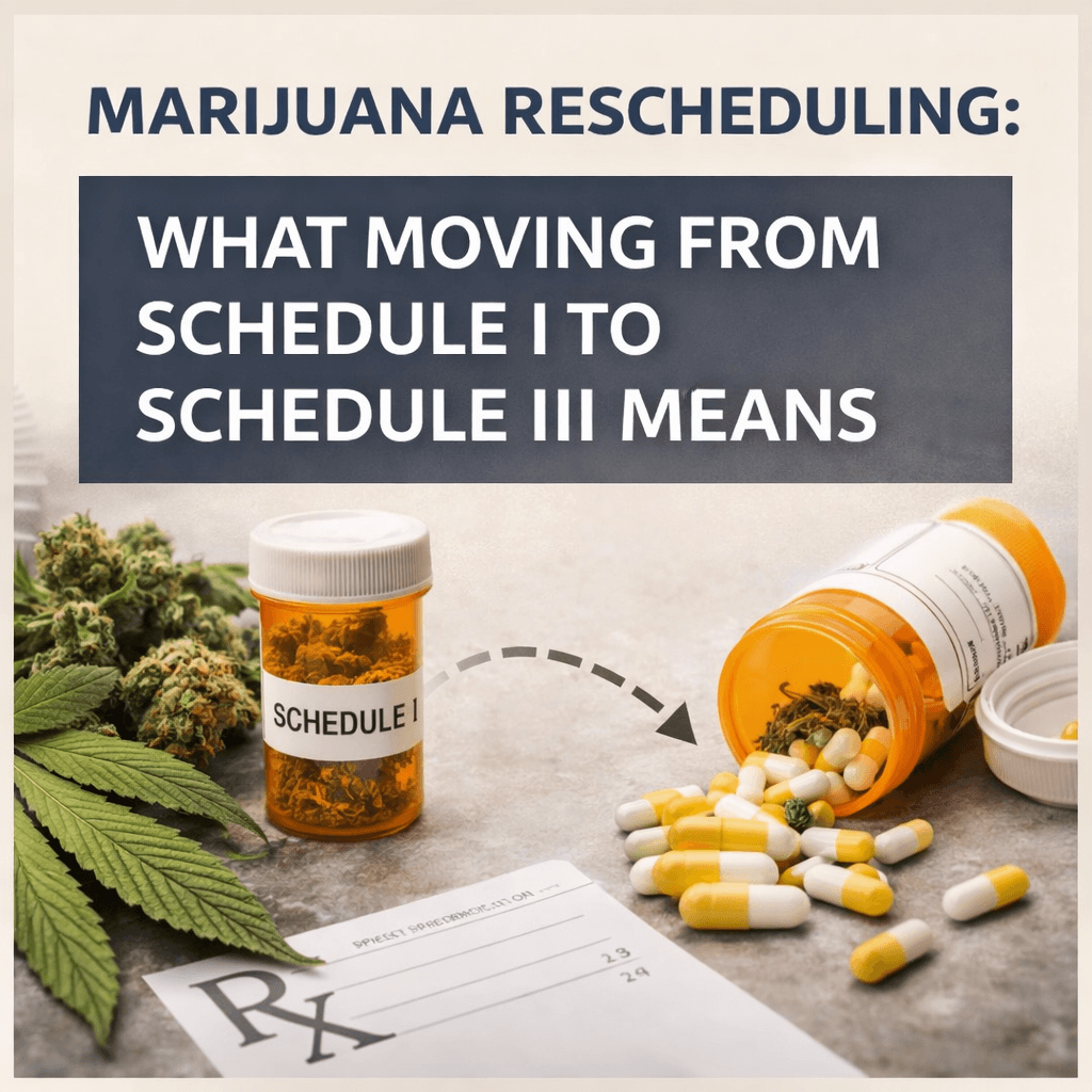 Marijuana Rescheduling Explained: Schedule I to III — The West Firm, PLLC