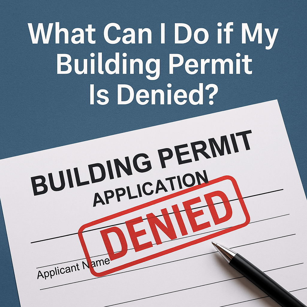 What Can I Do if My Building Permit Is Denied? — The West Firm, PLLC