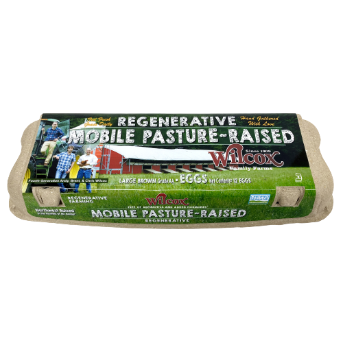 Mobile Pasture Raised Veg A Fed Large Brown Eggs — Wilcox Family Farms ...