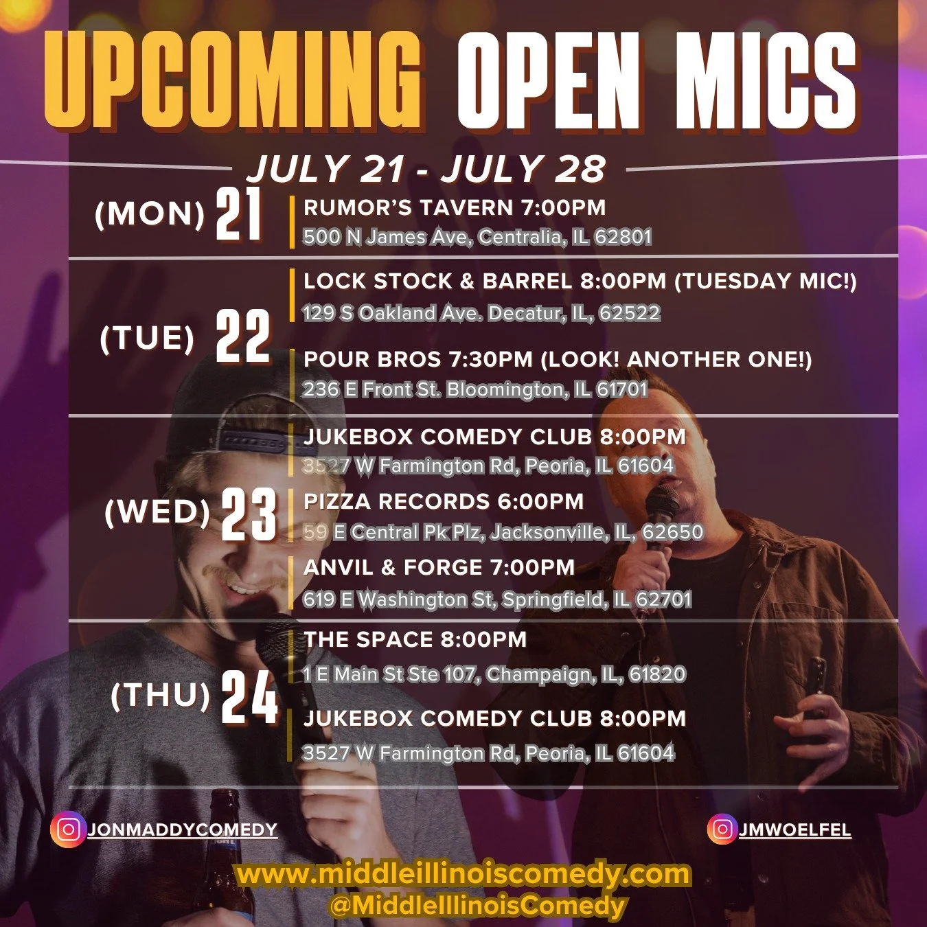 Middle Illinois Comedy