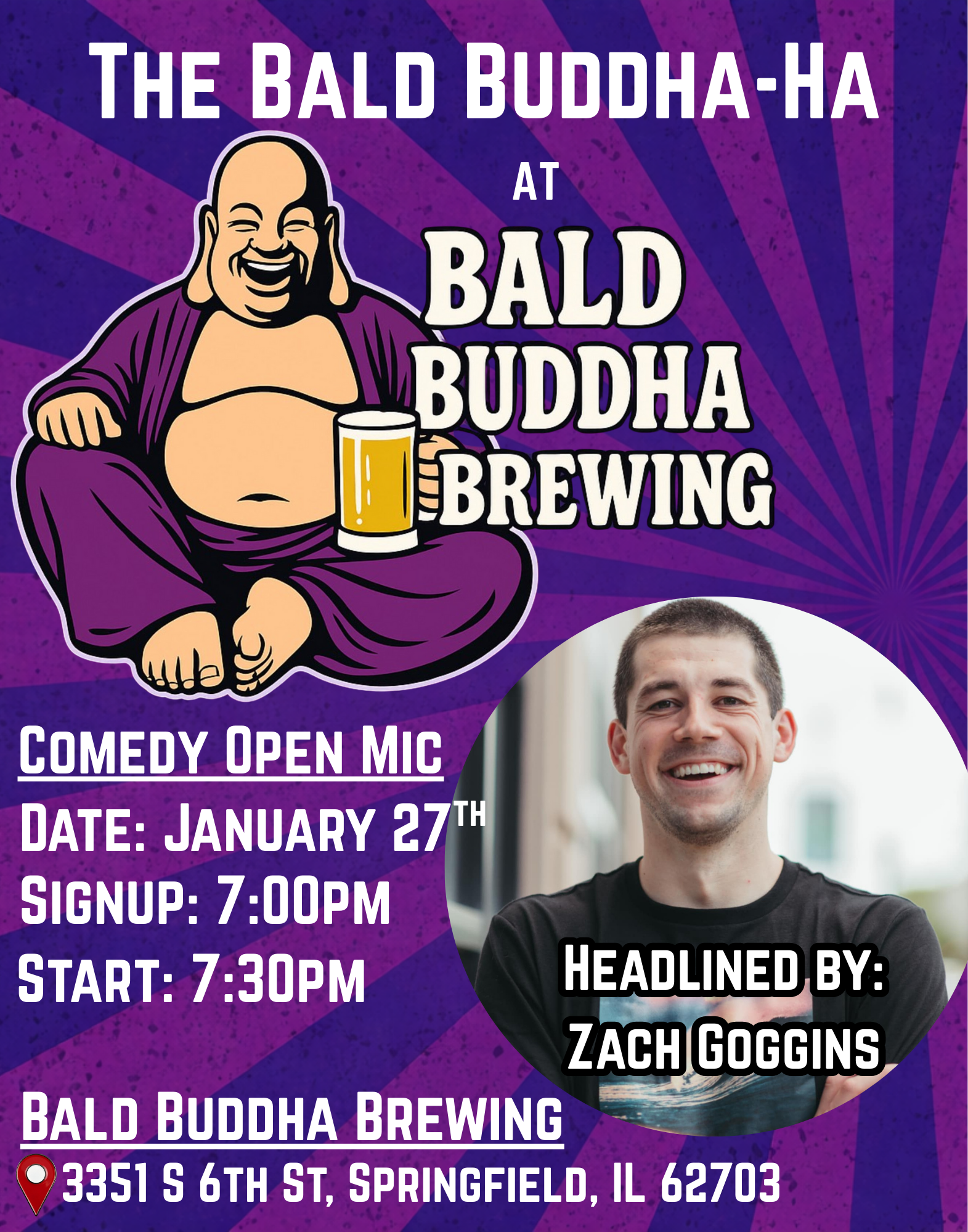 Open Mic List — Middle Illinois Comedy