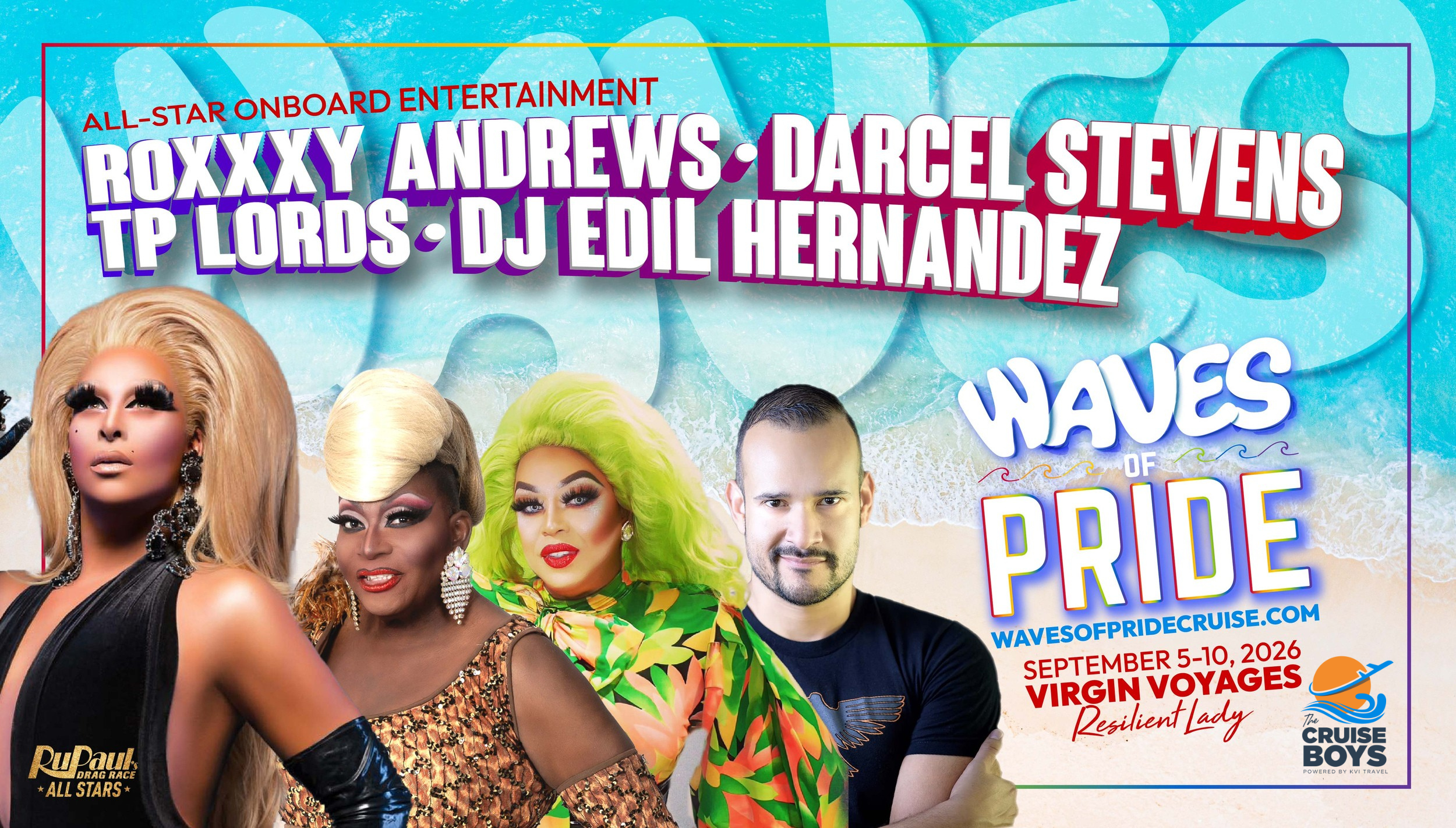 Waves of Pride Cruise 2026 | LGBTQ+ Group Cruise with Virgin Voyages