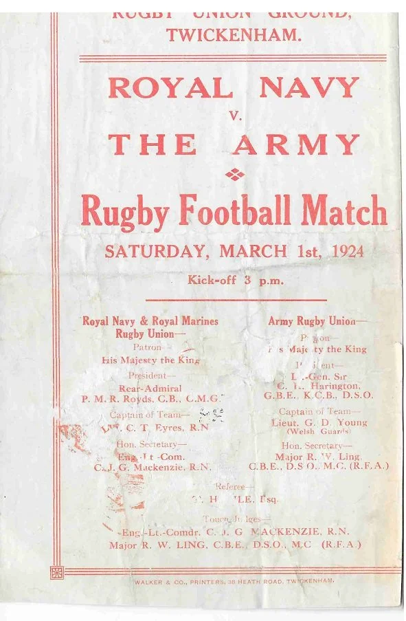 Rugby Memories