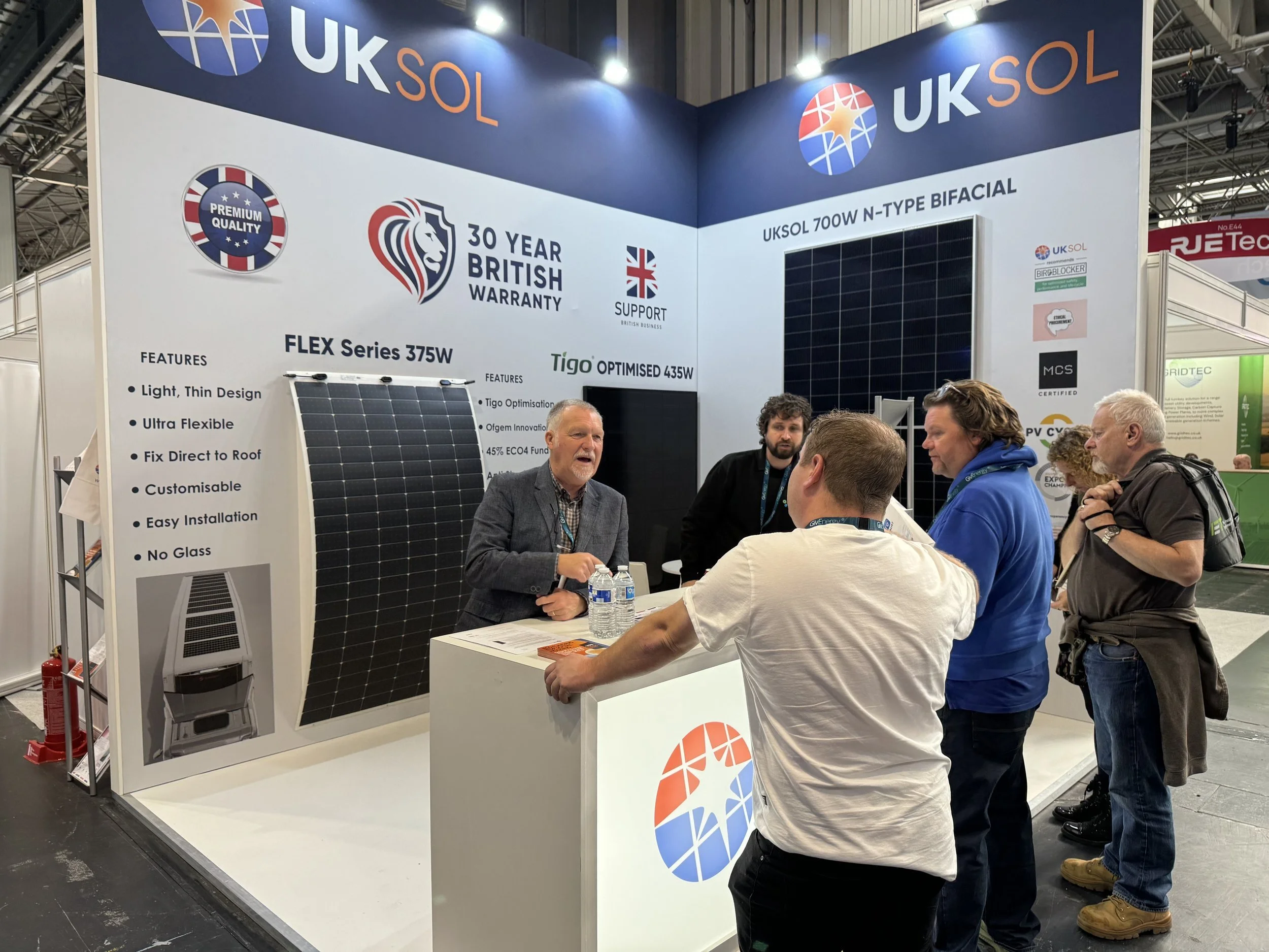 UKSOL is busy at Solar & Storage Live at the NEC, Birmingham — UKSOL ...