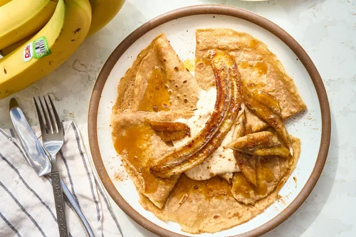 Caramelized Banana Crepes — Homemade Cooking Classes