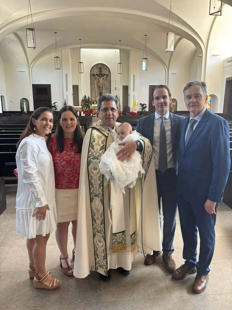 Holy Baptism of Sebastian Dopazo Bueno — St. Agnes Catholic Parish