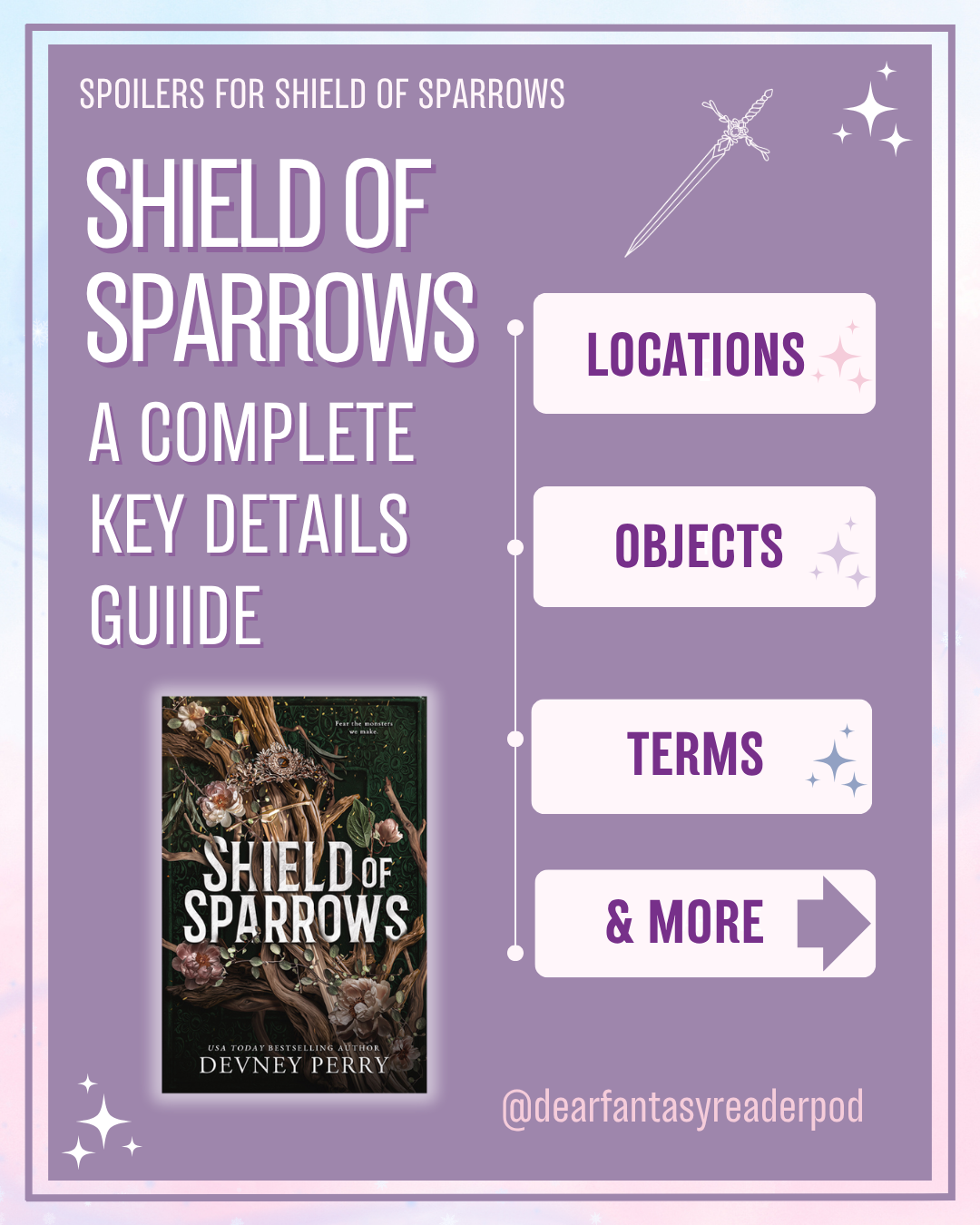 Shield of Sparrows Book Guide | Devney Perry — Dear Fantasy Reader