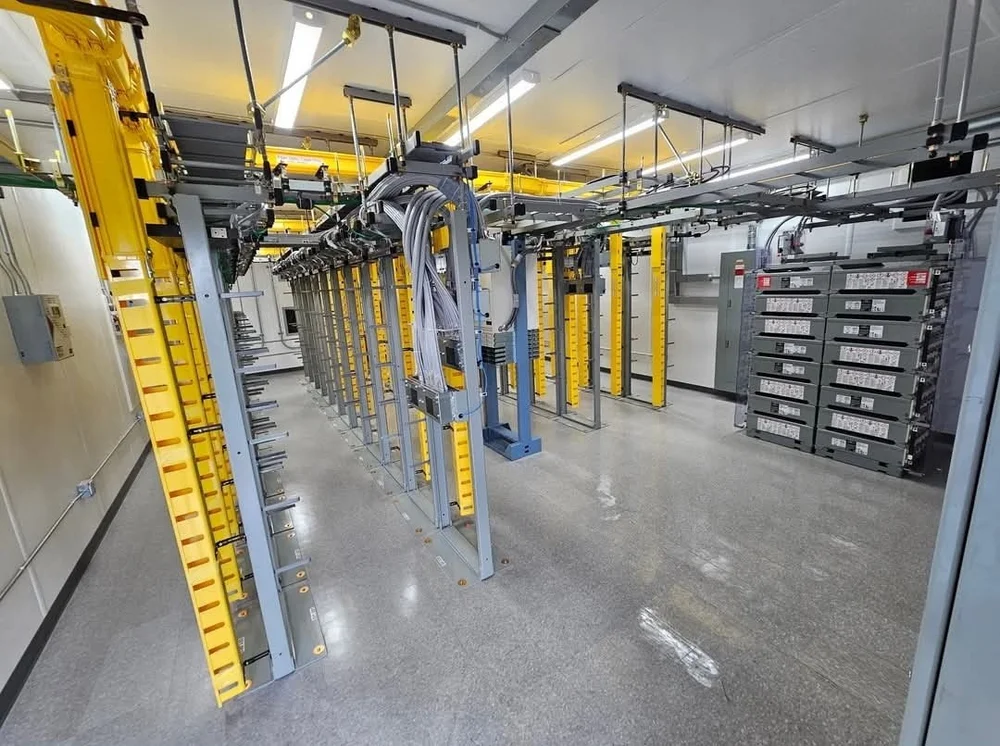 grid construction, cable tray installation, strut construction, fif ...