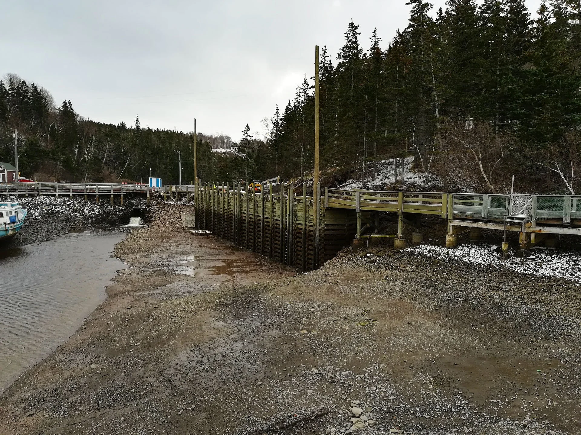Hall’s Harbour Wharf Replacement — Harbourside Engineering Group