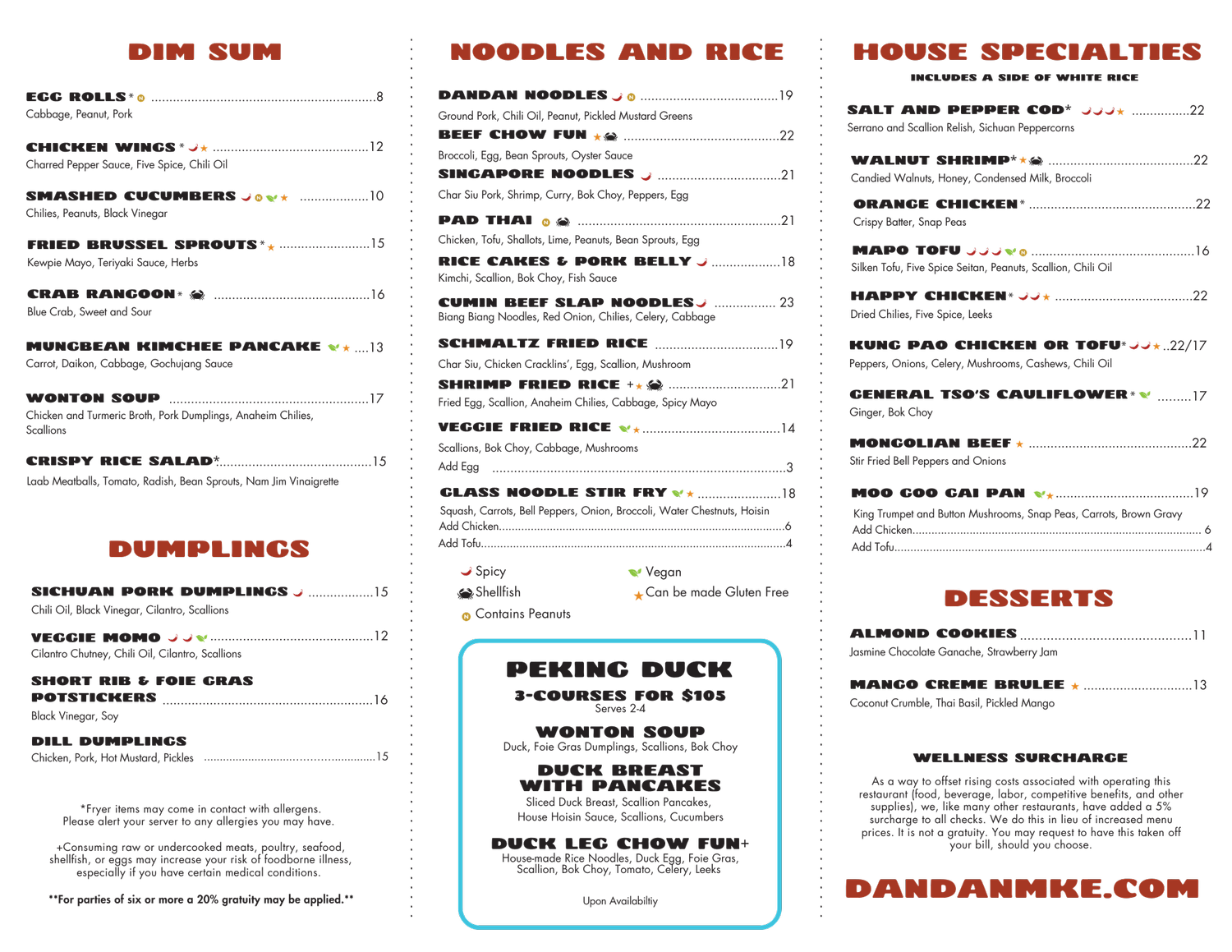 Menu | Explore Our Menu Today — DanDan