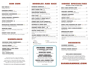 Menu | Explore Our Menu Today — DanDan