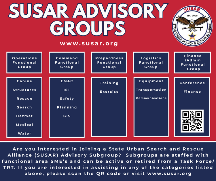 State Urban Search & Rescue Alliance | Disaster Search and Rescue