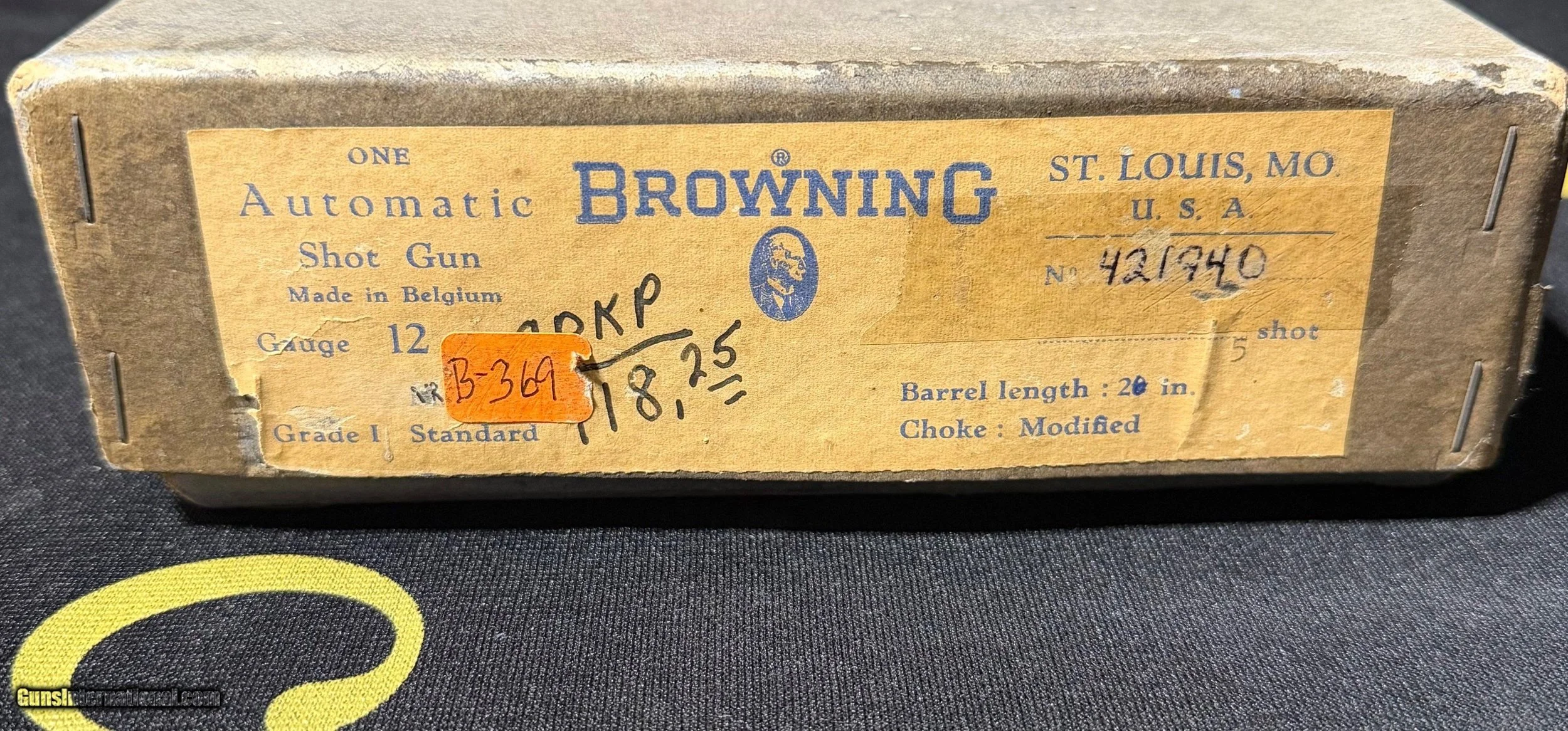 Belgium Browning A5 Standard Twelve ~ 12 gauge (Blue Box) — Caliber