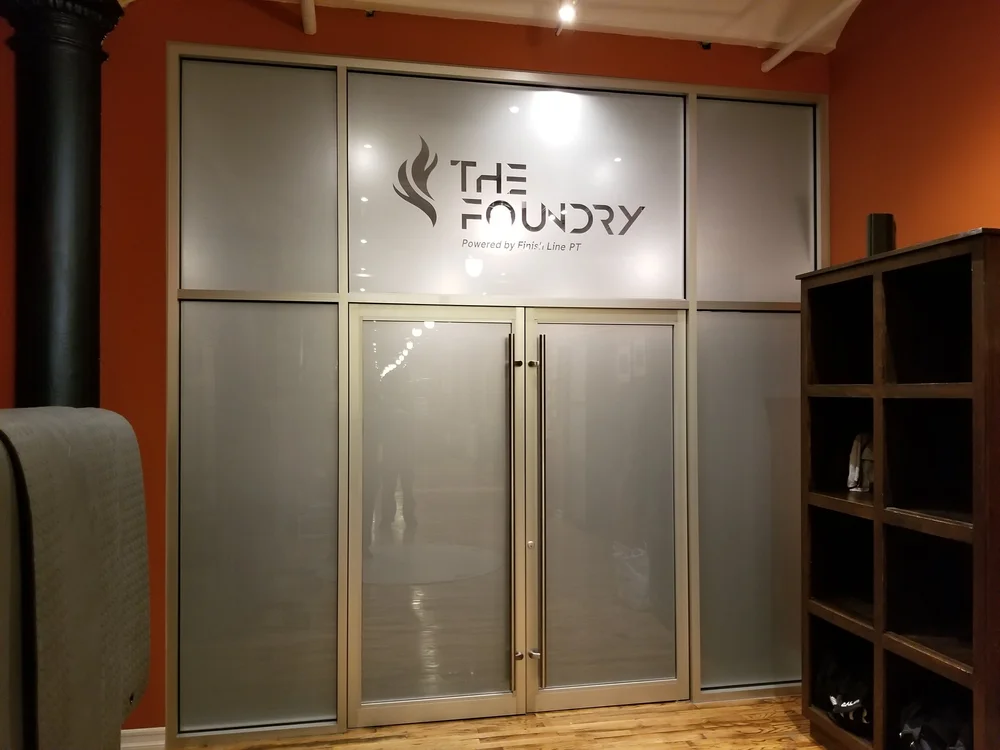 Etched Glass | Window Frosting | Privacy Film Distraction Markings ...