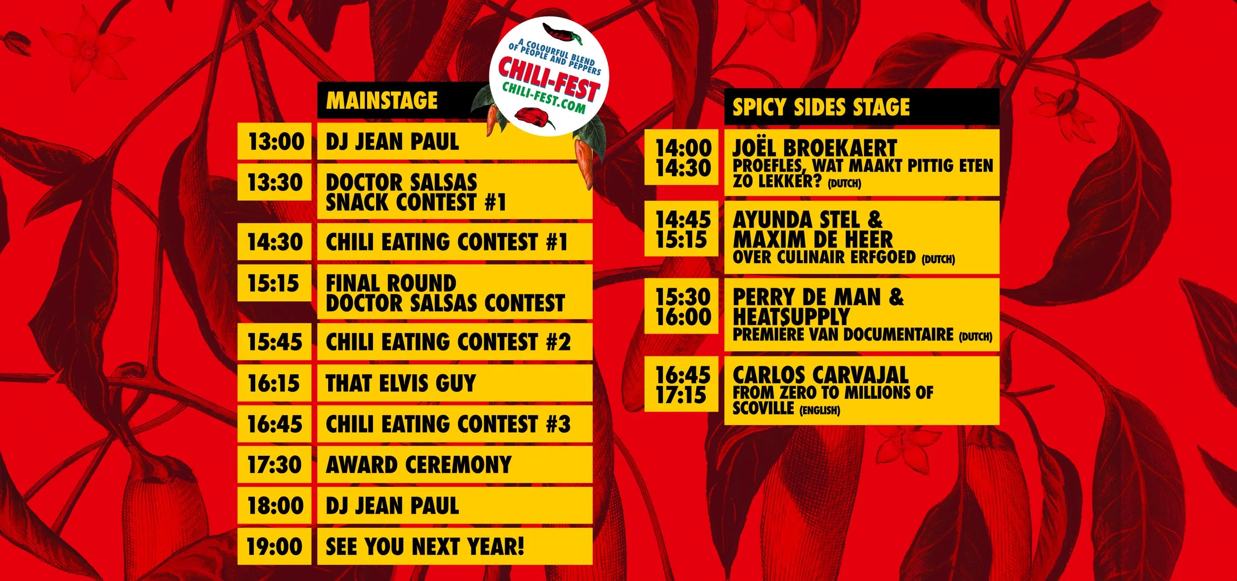 Info & plattegrond — Chilifest