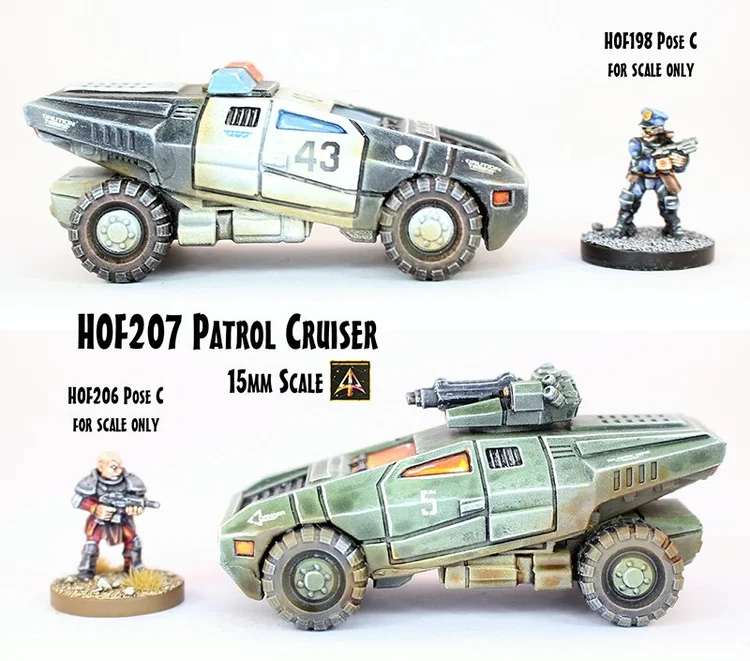 OmniCop Value Packs now in HOF 15mm SciFi Range — Alternative Armies News