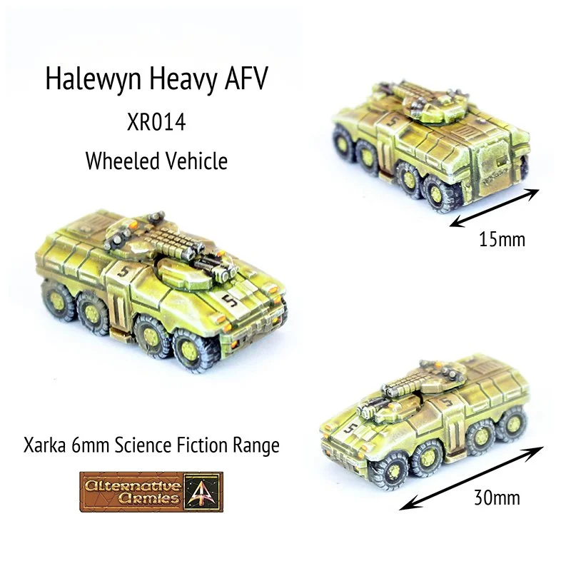 New Xarka 6mm Scifi three AFVs last new this month! — Alternative ...