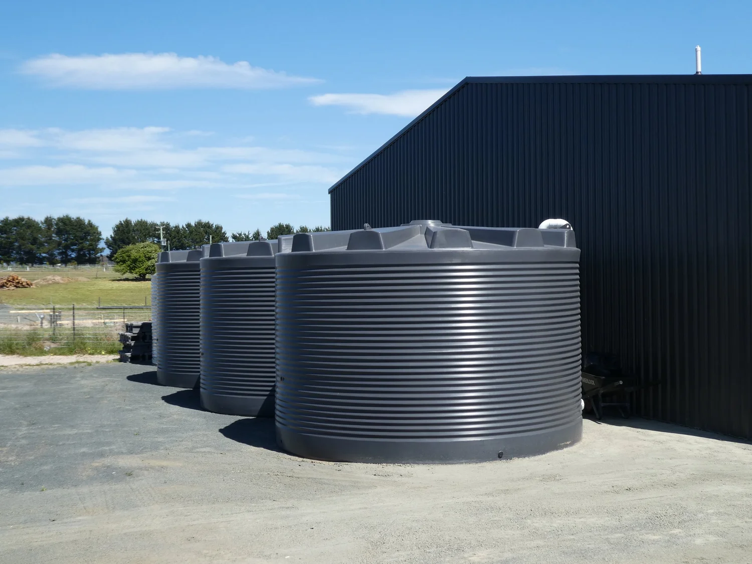 Water Tanks Tasmania | Steel & Poly Tank Installation — Taztanks Rain ...