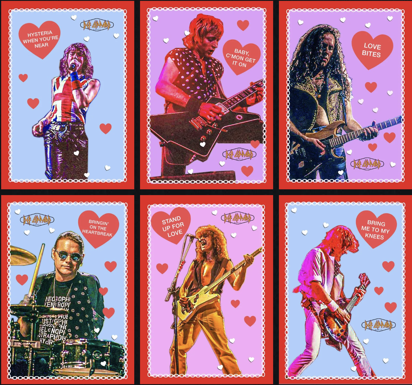 Def Leppard, ‘Love Bites’ - Valentine’s Day Playlist — BRING BACK GLAM!