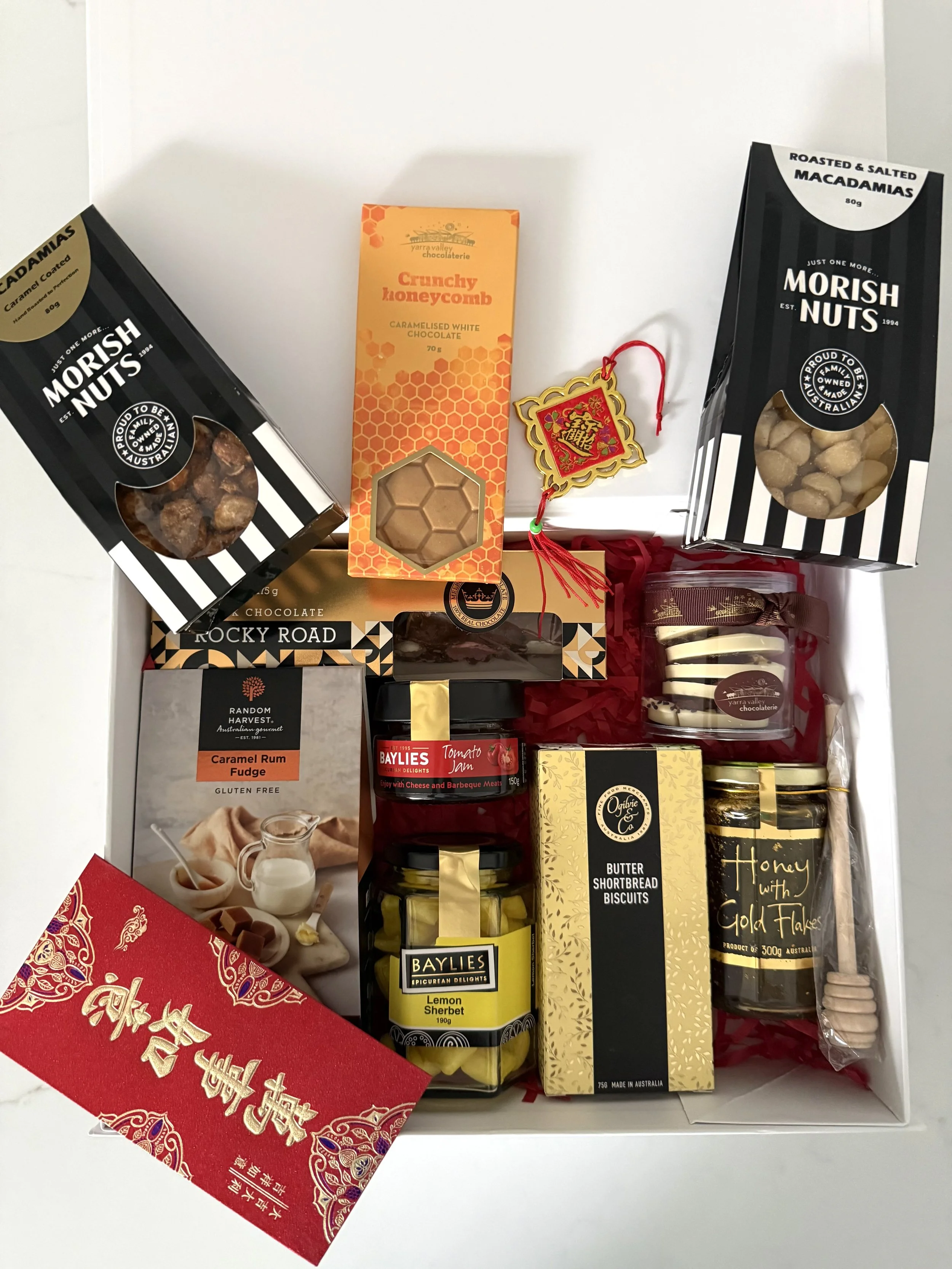 Golden Fortune Chinese New Year Hamper — Box Full Gifts and Hamper