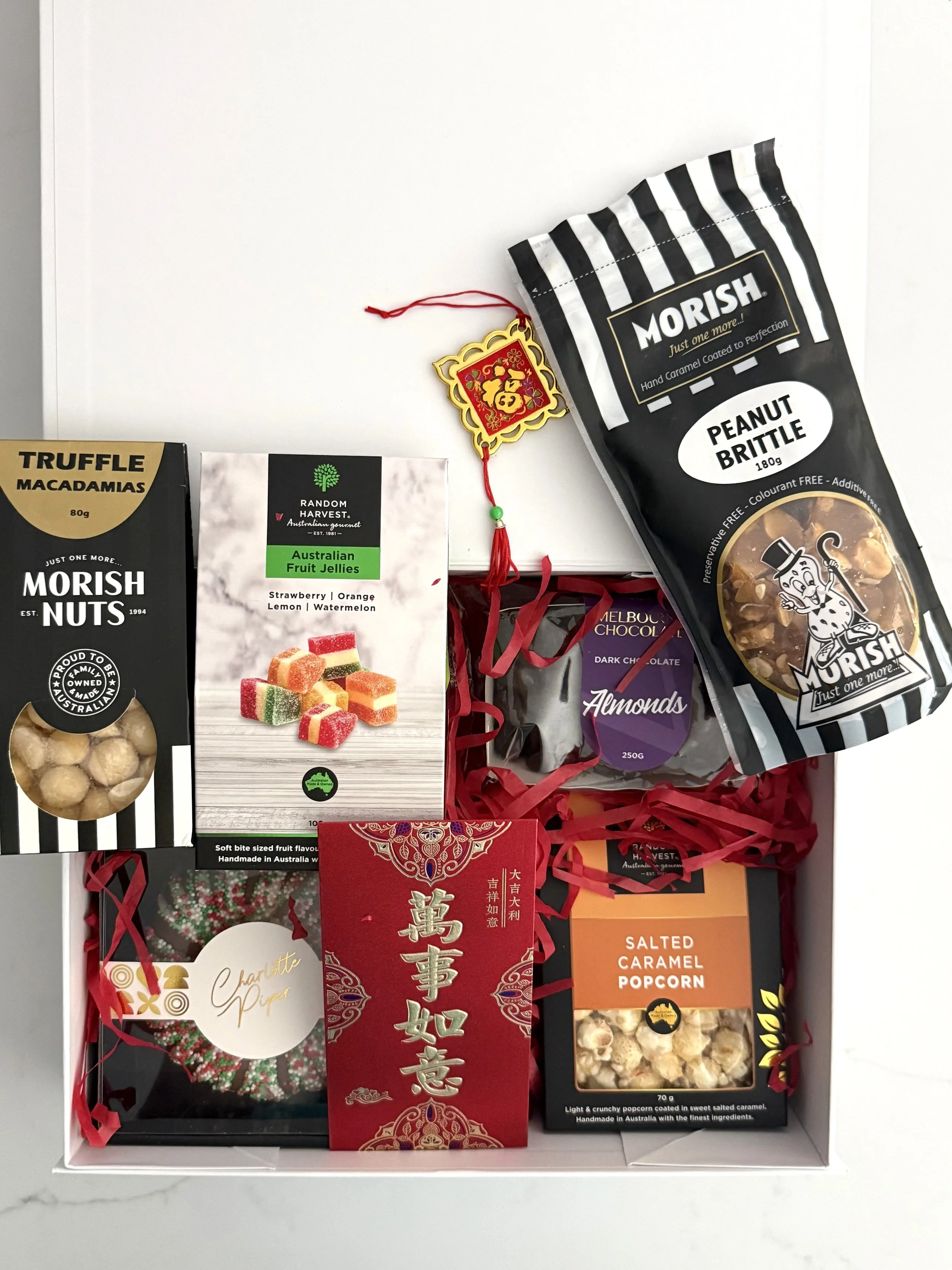 Chinese Lunar New Year - Prosperity Hamper — Box Full Gifts and Hamper