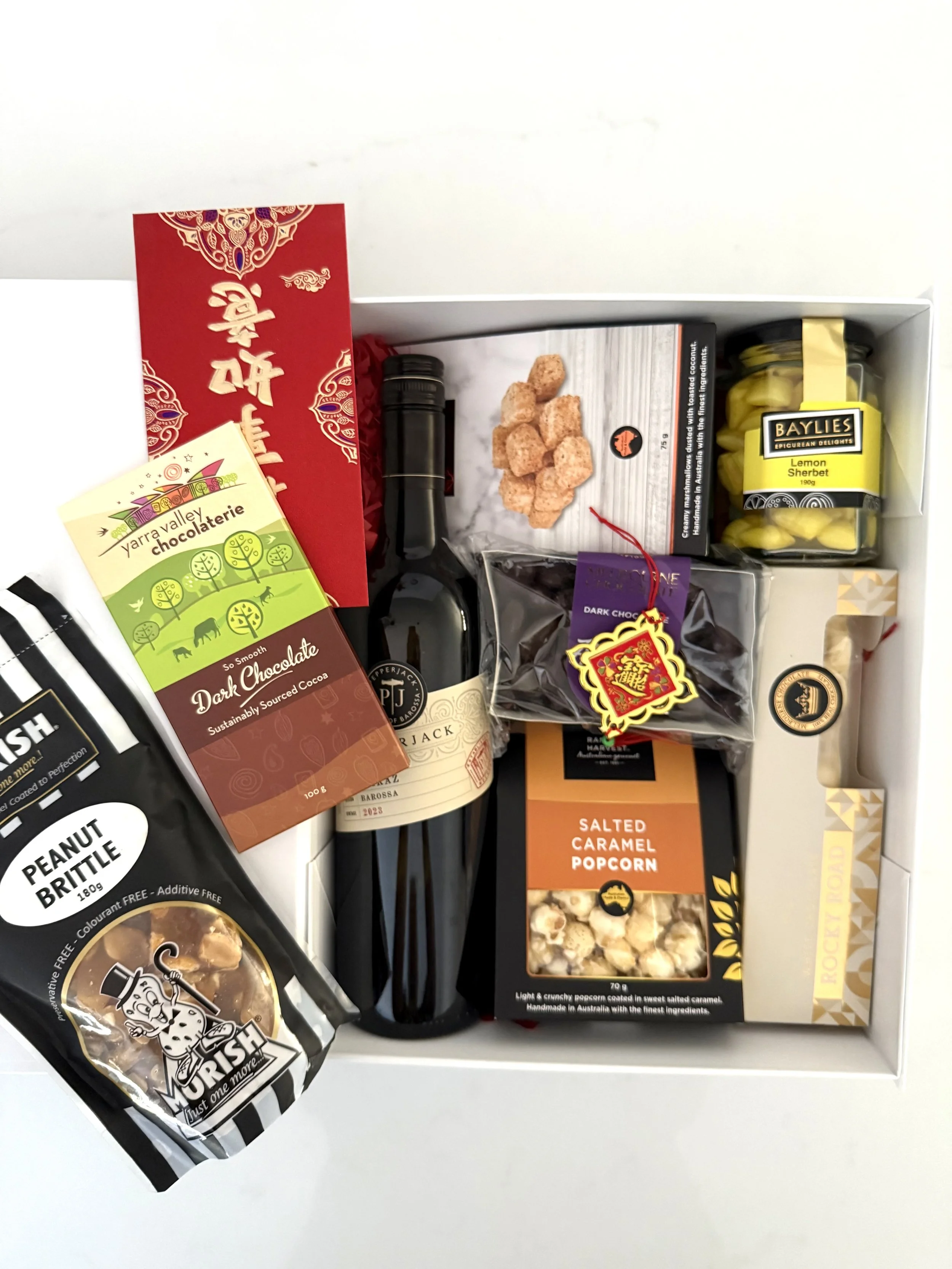 Abundance & Blessings Lunar New Year Hamper — Box Full Gifts and Hamper