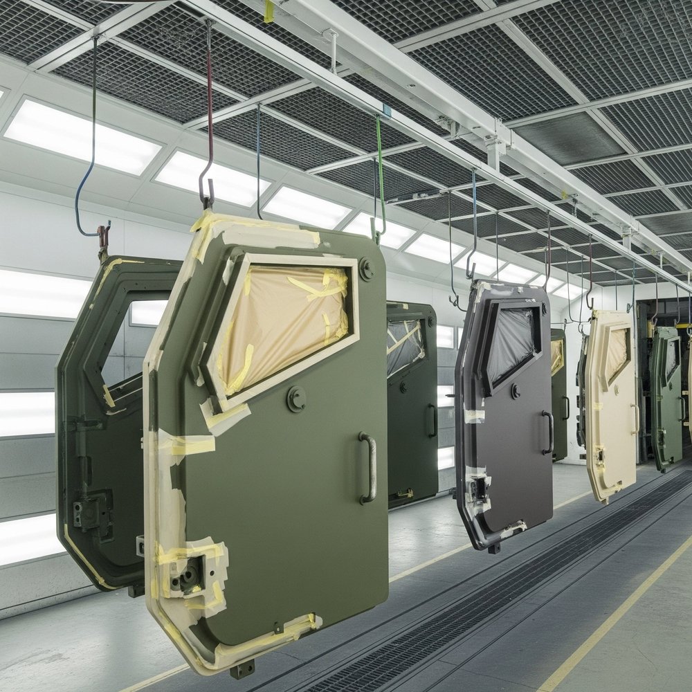 Anchor Bay Powder Coat - Mission Critical CARC Powder Coating