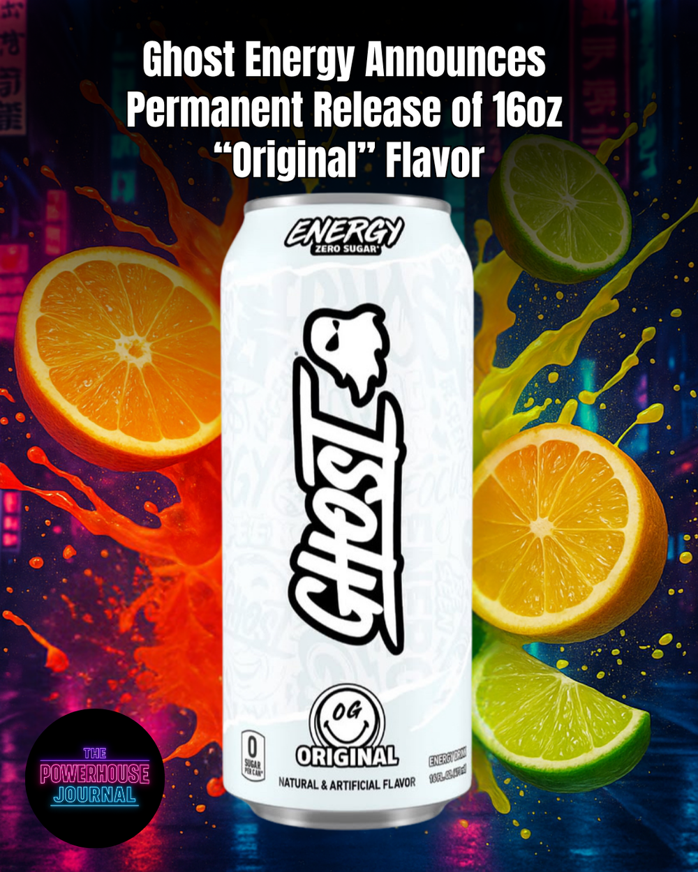 Ghost Energy Announces Permanent Release of 16oz“Original” Flavor — The ...