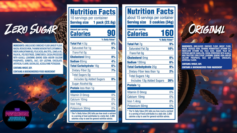 Zero Sugar Oreos Explained: Ingredients, Calories, and What Actually ...