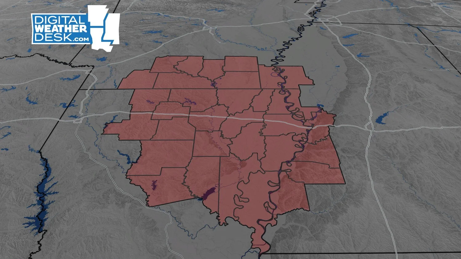 Coverage Area | Explore Local Weather Updates — Digital Weather Desk ...