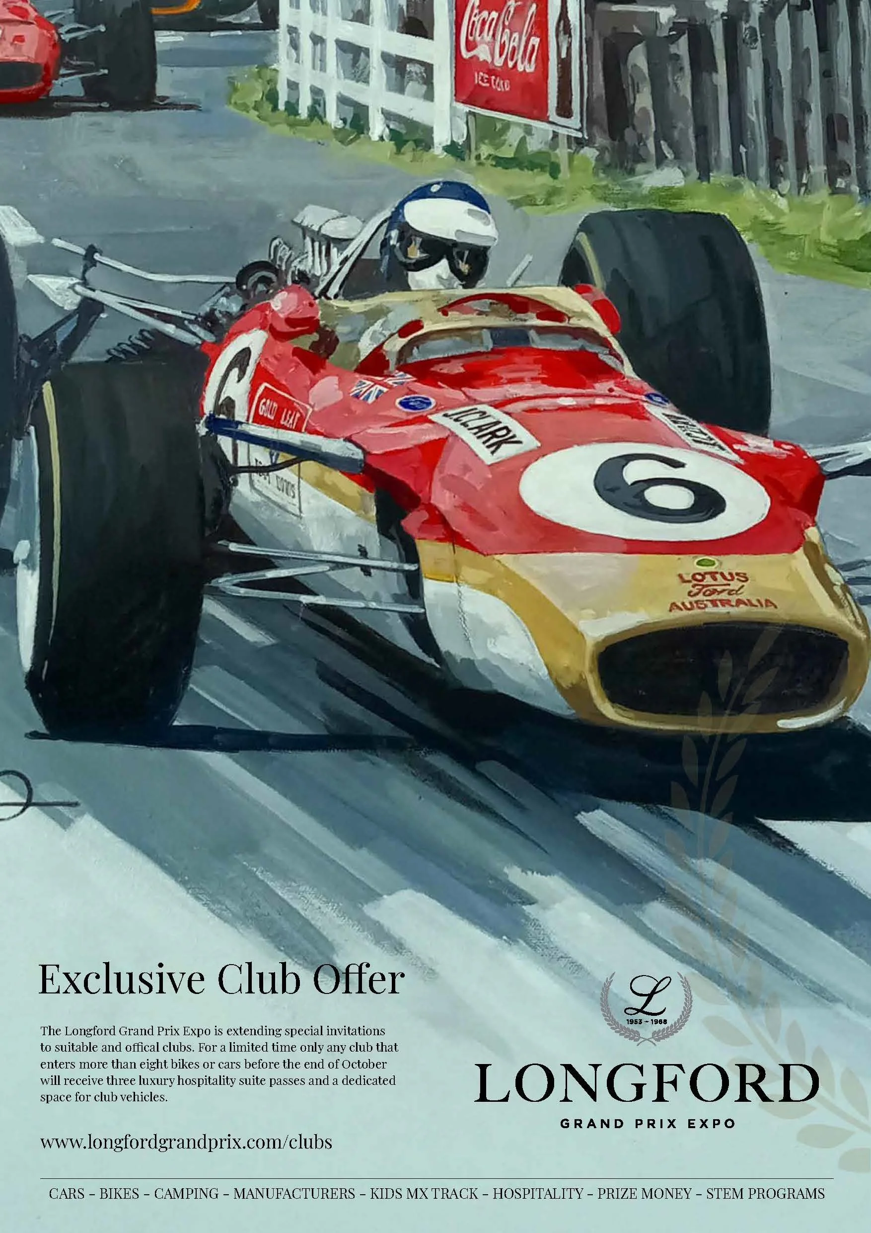 The Longford Grand Prix Expo Invitation — AOMC