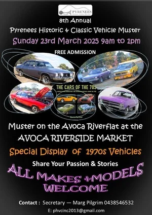 Pyrenees Historic & Classic Vehicle Muster — AOMC