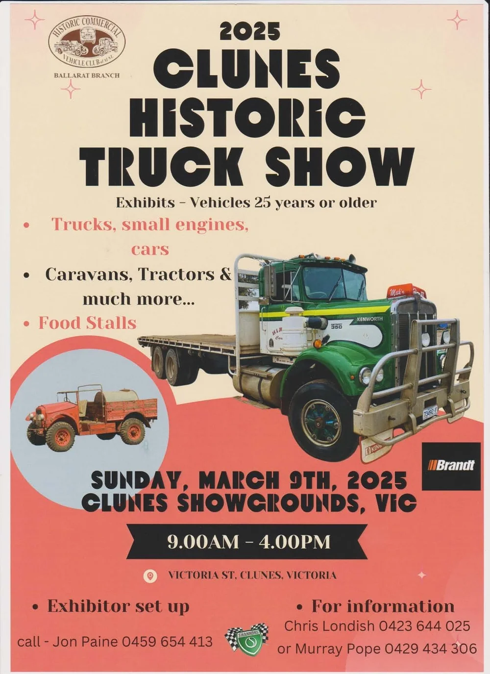 Clunes Historic Truck Show — AOMC