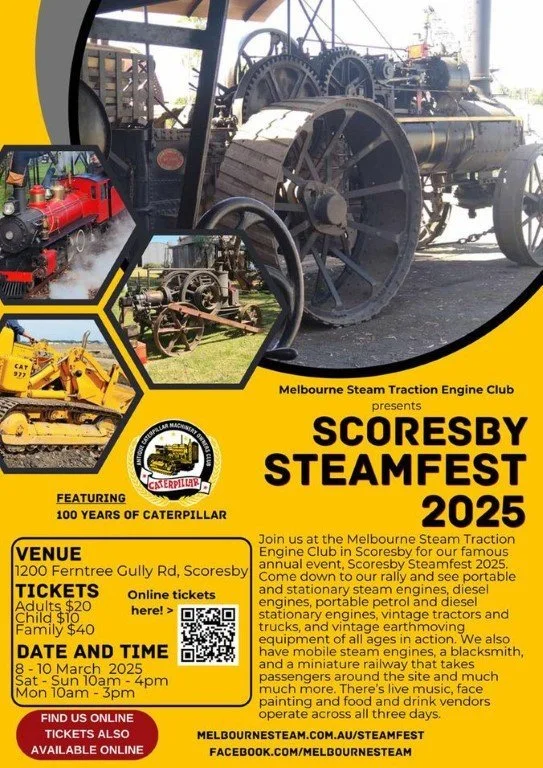 Scoresby Steamfest 2025 — AOMC