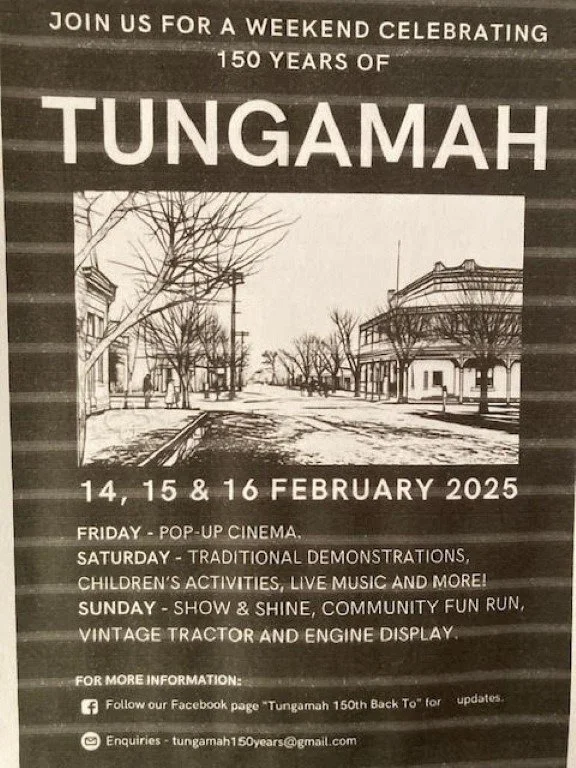 Tungamah Celebration and Show & Shine — AOMC