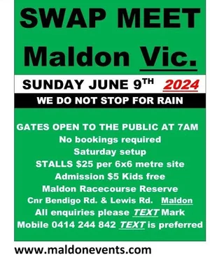 Maldon Swap Meet — AOMC