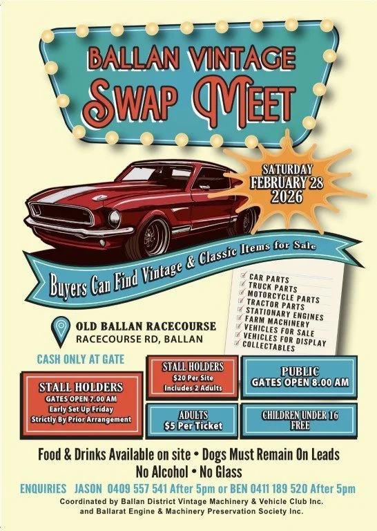 Ballan Vintage Swap Meet — AOMC