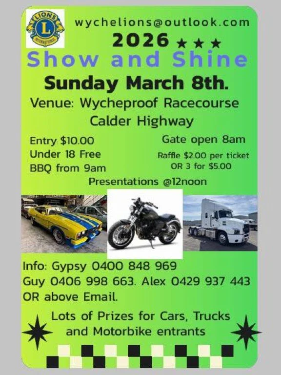 Show & Shine Wycheproof — AOMC