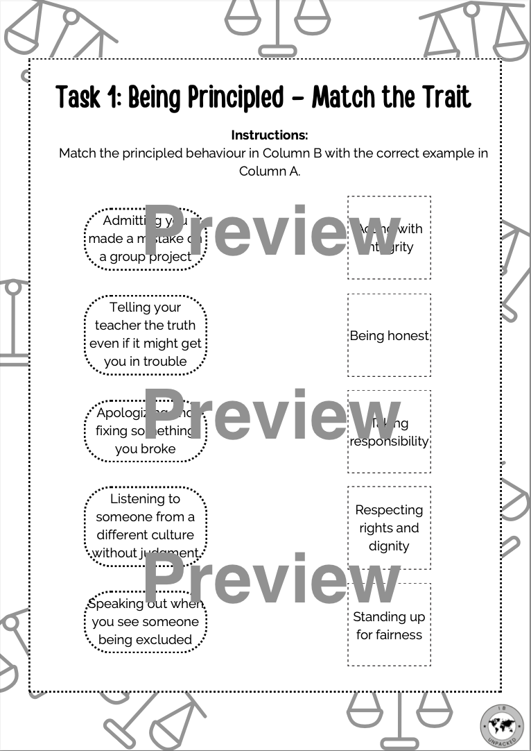 Learner Profile Series: How to Teach Students to Be Principled — IB ...